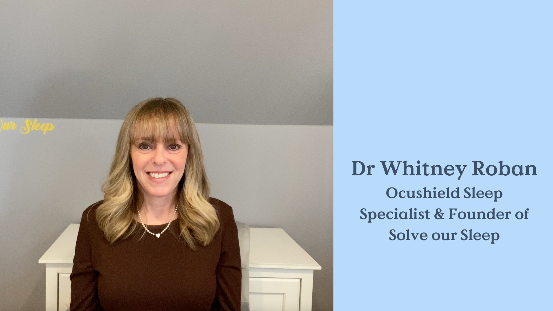 How Aromatherapy can improve our sleep, by Dr. Whitney Roban; Solve Ou ...